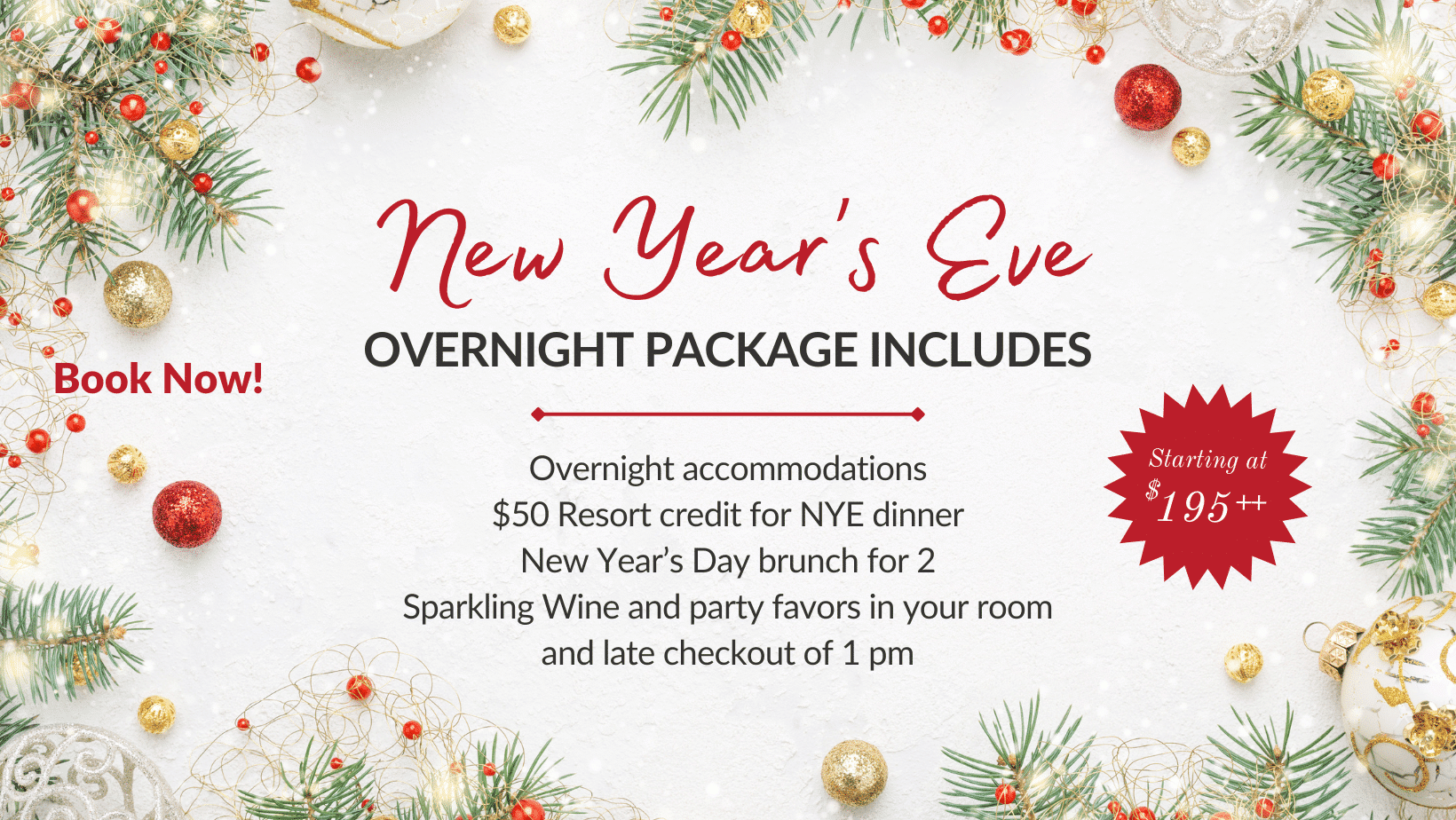 New Harmony Inn Resort - Packages